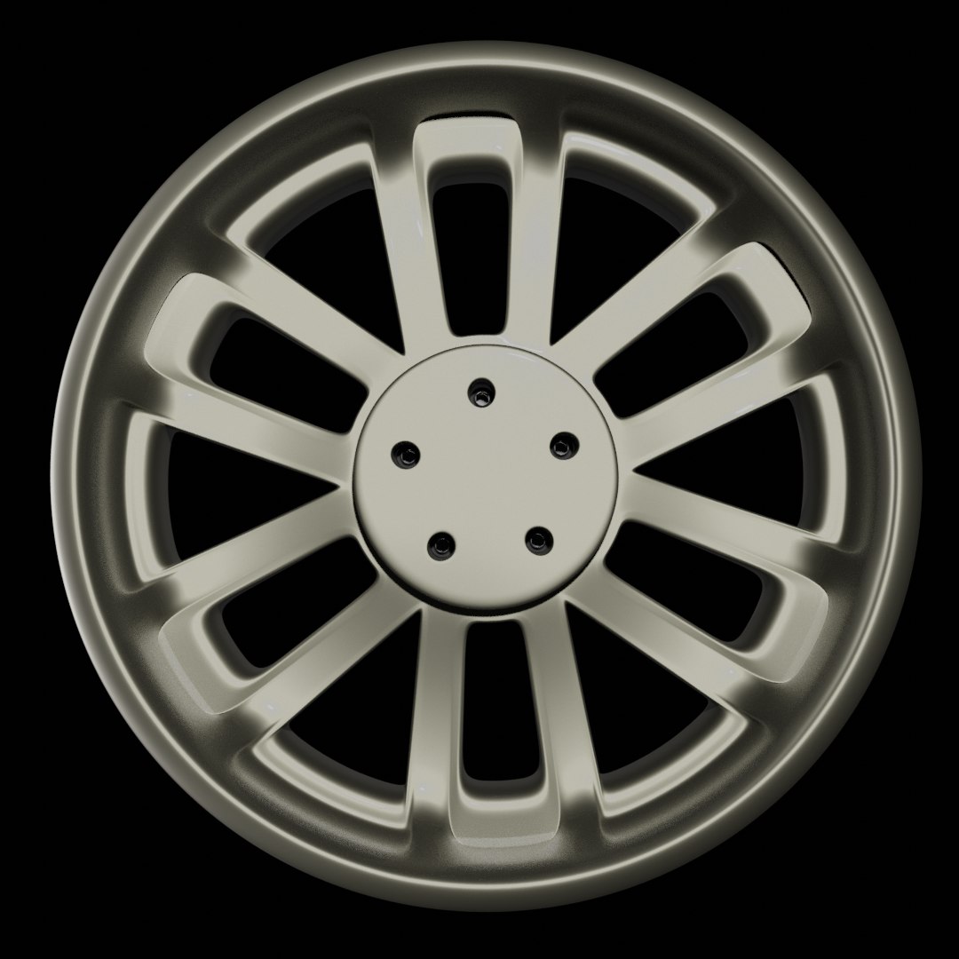 3D Car Wheel - TurboSquid 1328186