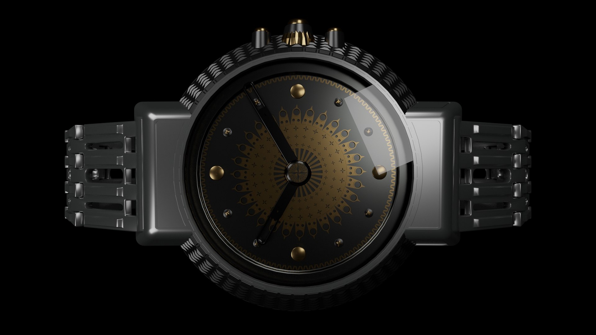 Bespoke Watch Hands 3D Model - TurboSquid 1511636