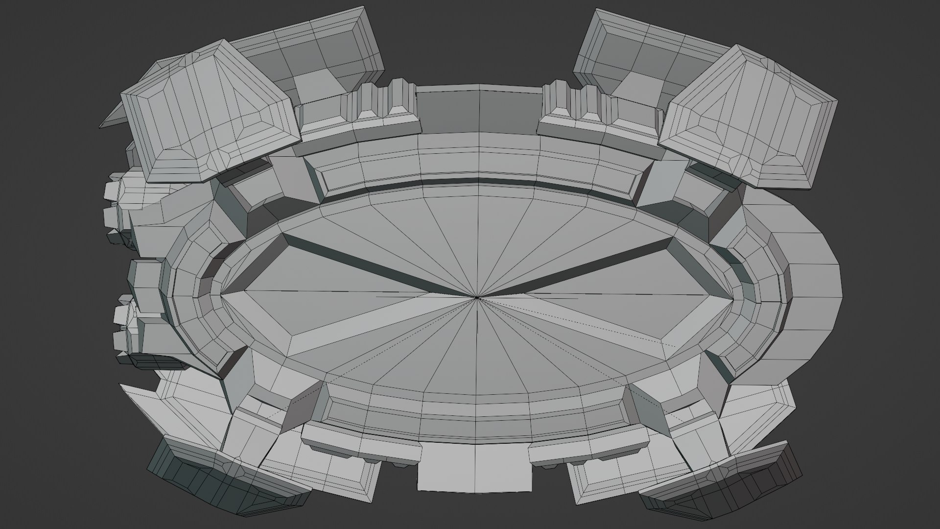 Sci-Fi Hovercraft - Low Poly 3D Model Model - TurboSquid 2283861