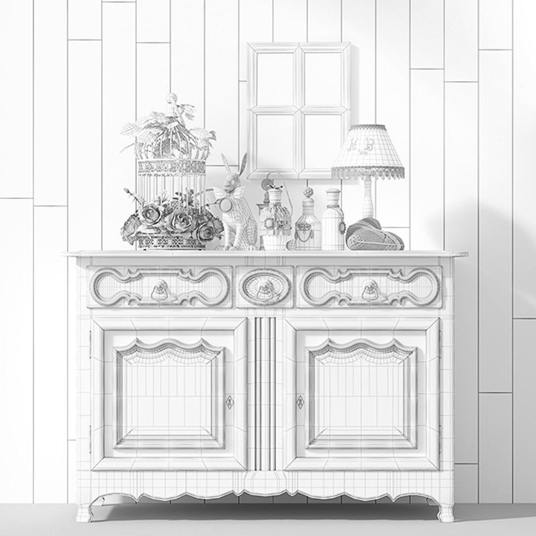 Decorative Set Provence Model - TurboSquid 1337066