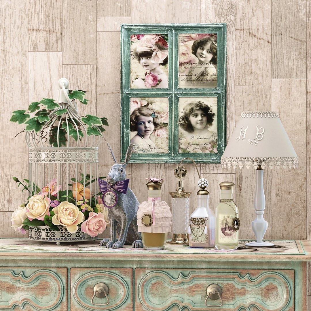 Decorative Set Provence Model - TurboSquid 1337066