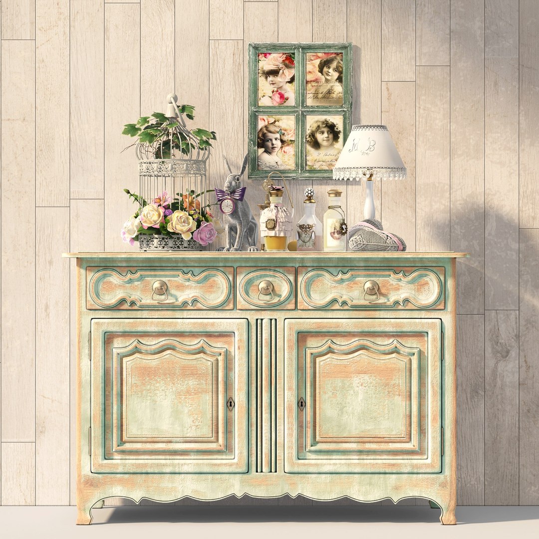 Decorative Set Provence Model - TurboSquid 1337066