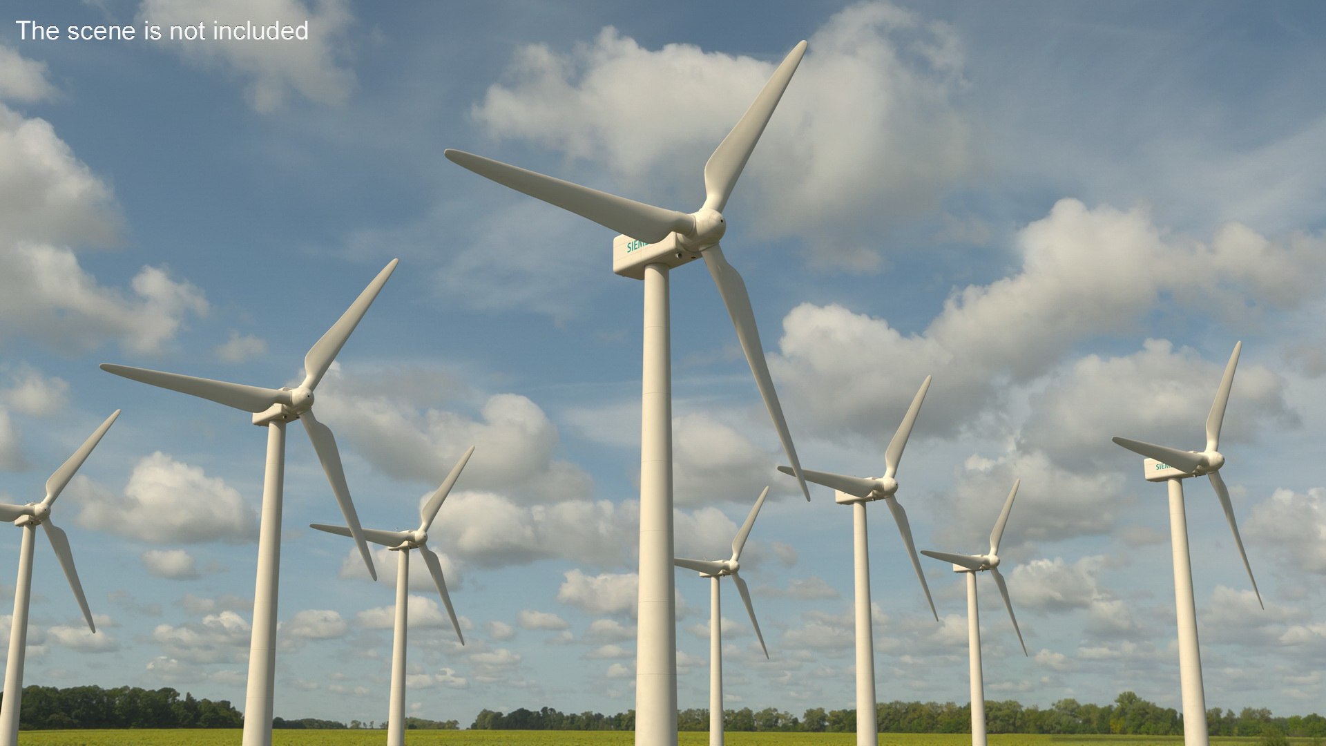 3D Siemens Wind Turbine - TurboSquid 2410481