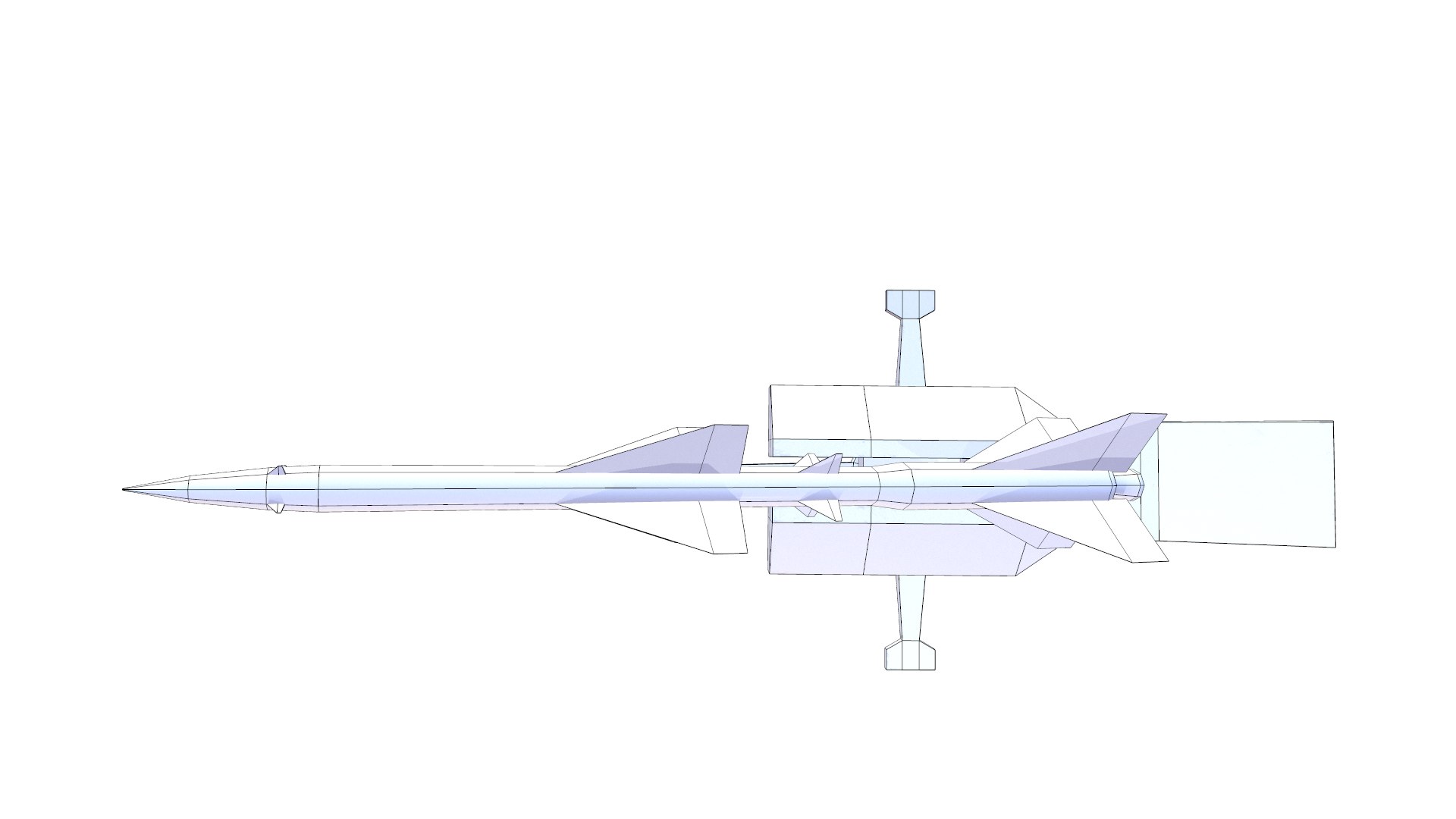 3D Model Missile Aircraft S75 Sam-2 - TurboSquid 1381124