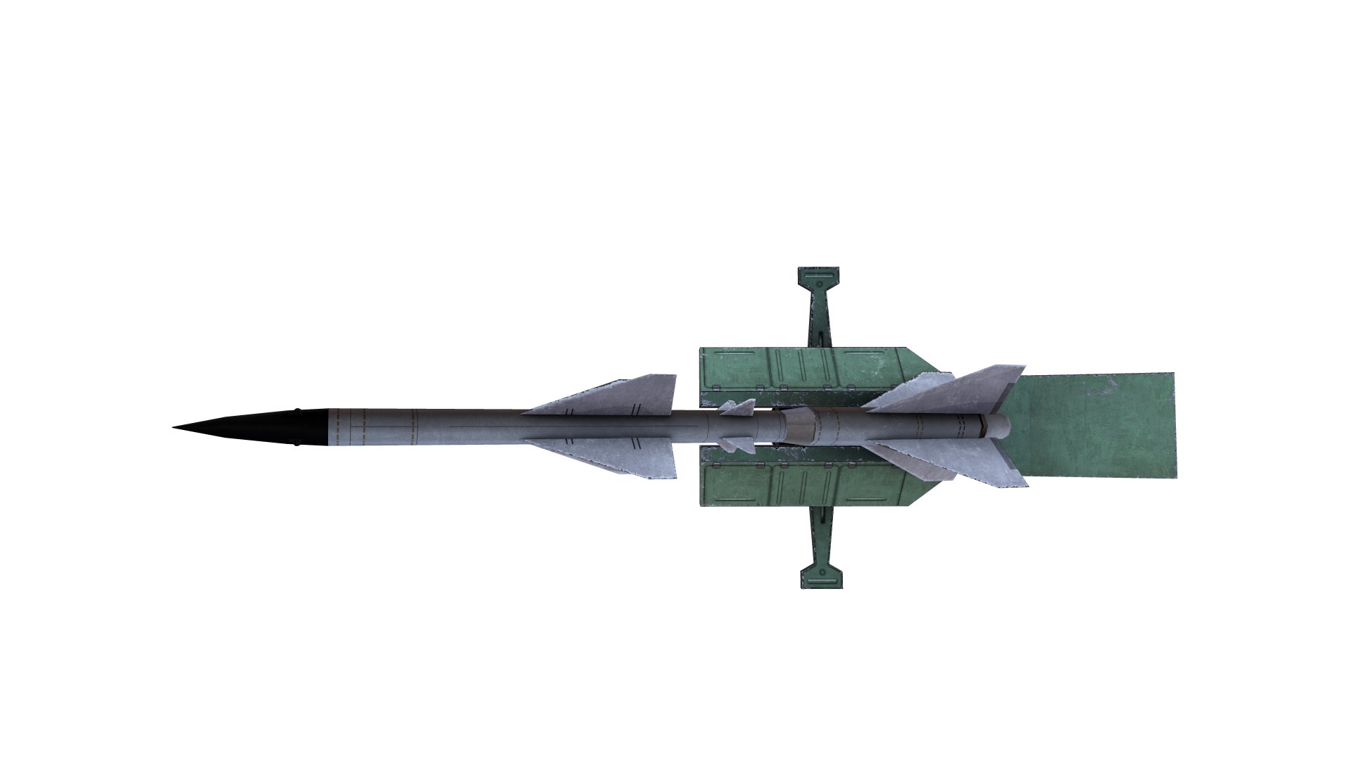 3D Model Missile Aircraft S75 Sam-2 - TurboSquid 1381124
