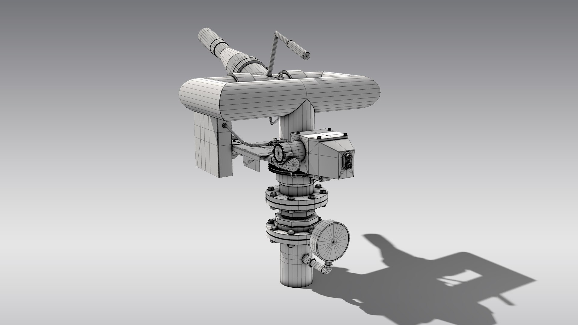 3D Innovfoam Oscillating Monitor Model - TurboSquid 1600721