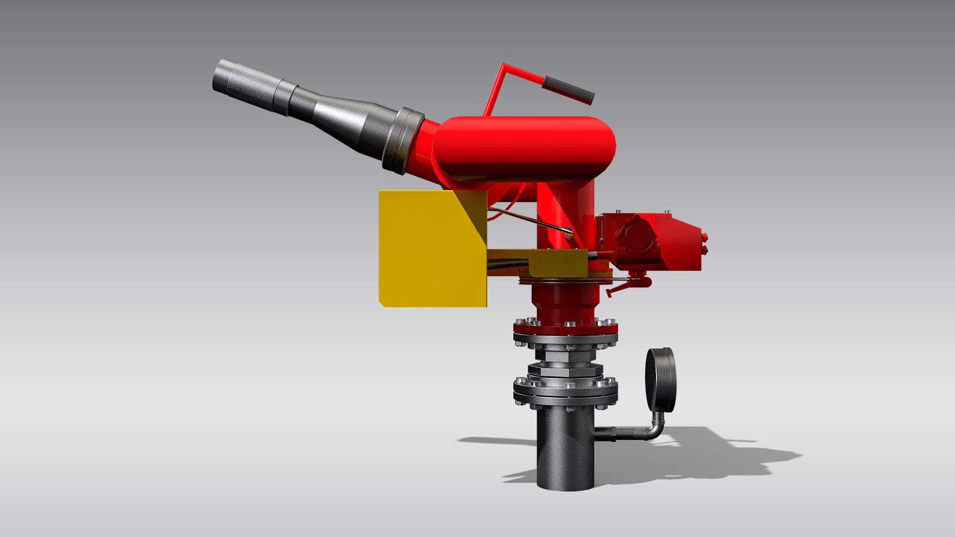 3D Innovfoam Oscillating Monitor Model - TurboSquid 1600721