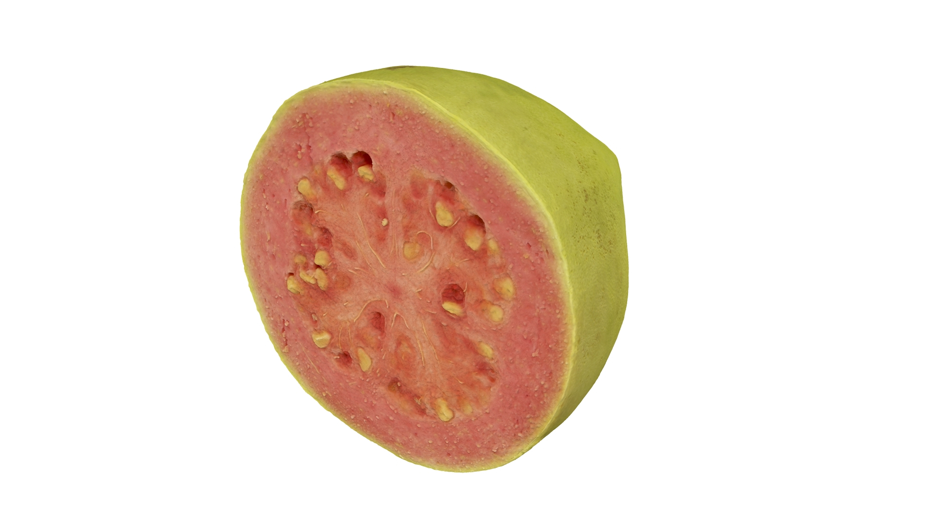 3D Model Half A Guava - Extreme Definition 3D Scanned - TurboSquid 1733907