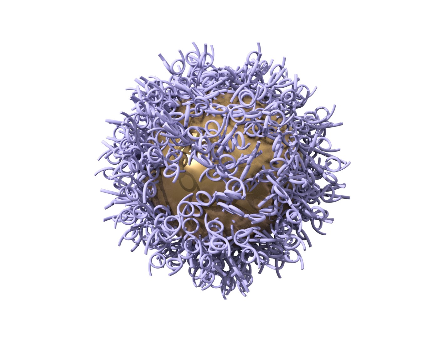 Gold Nanoparticles 3D Model - TurboSquid 1333779