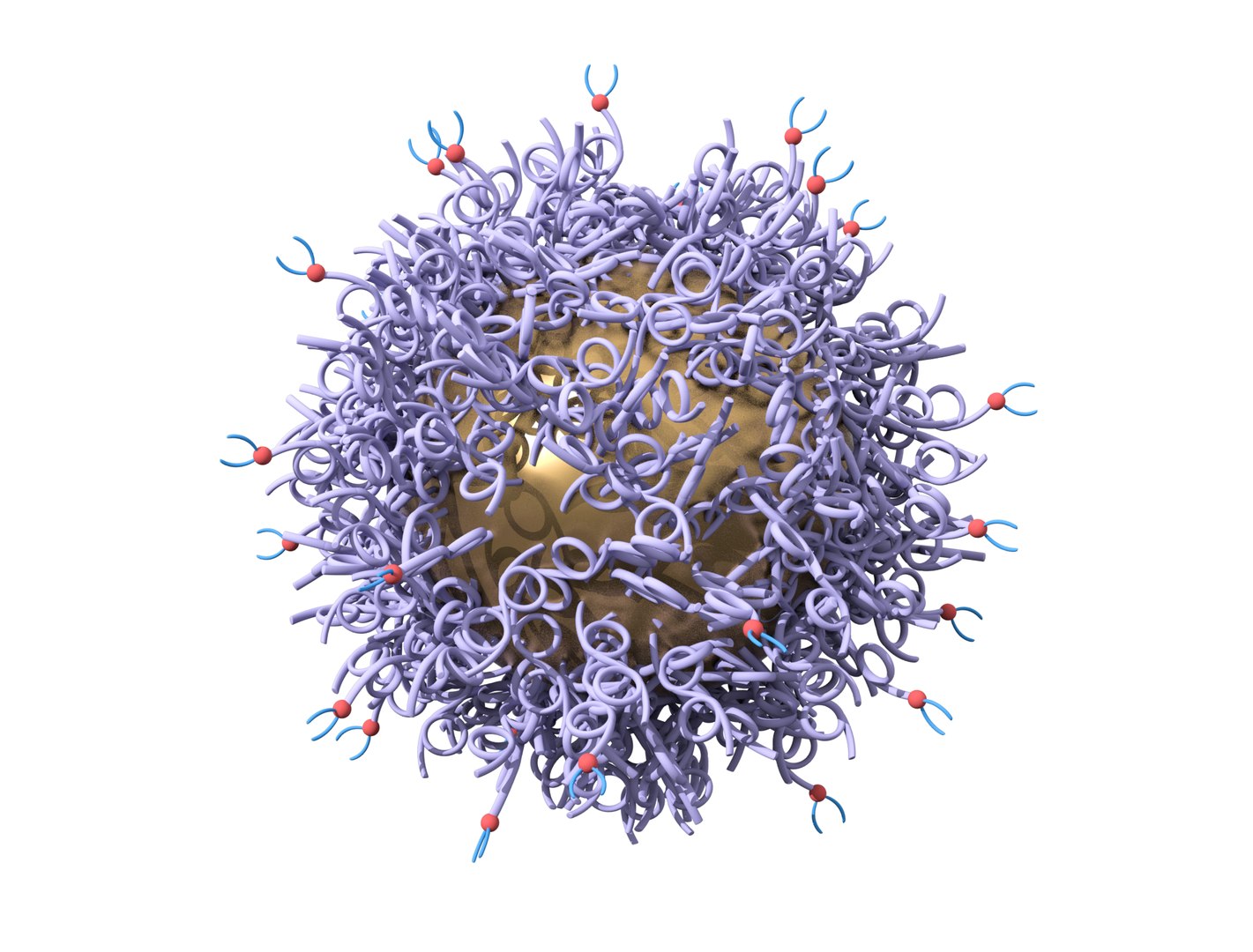 Gold Nanoparticles 3D Model - TurboSquid 1333779