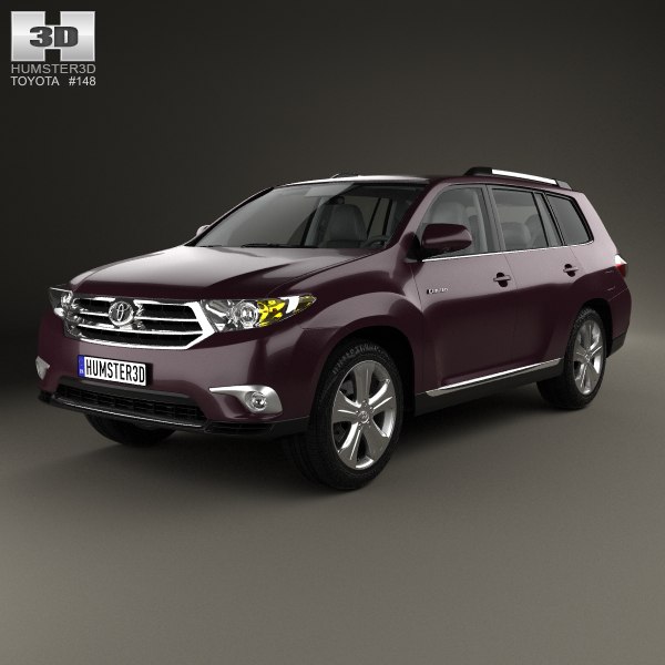 Toyota highlander hq 3D | 1146563 | TurboSquid
