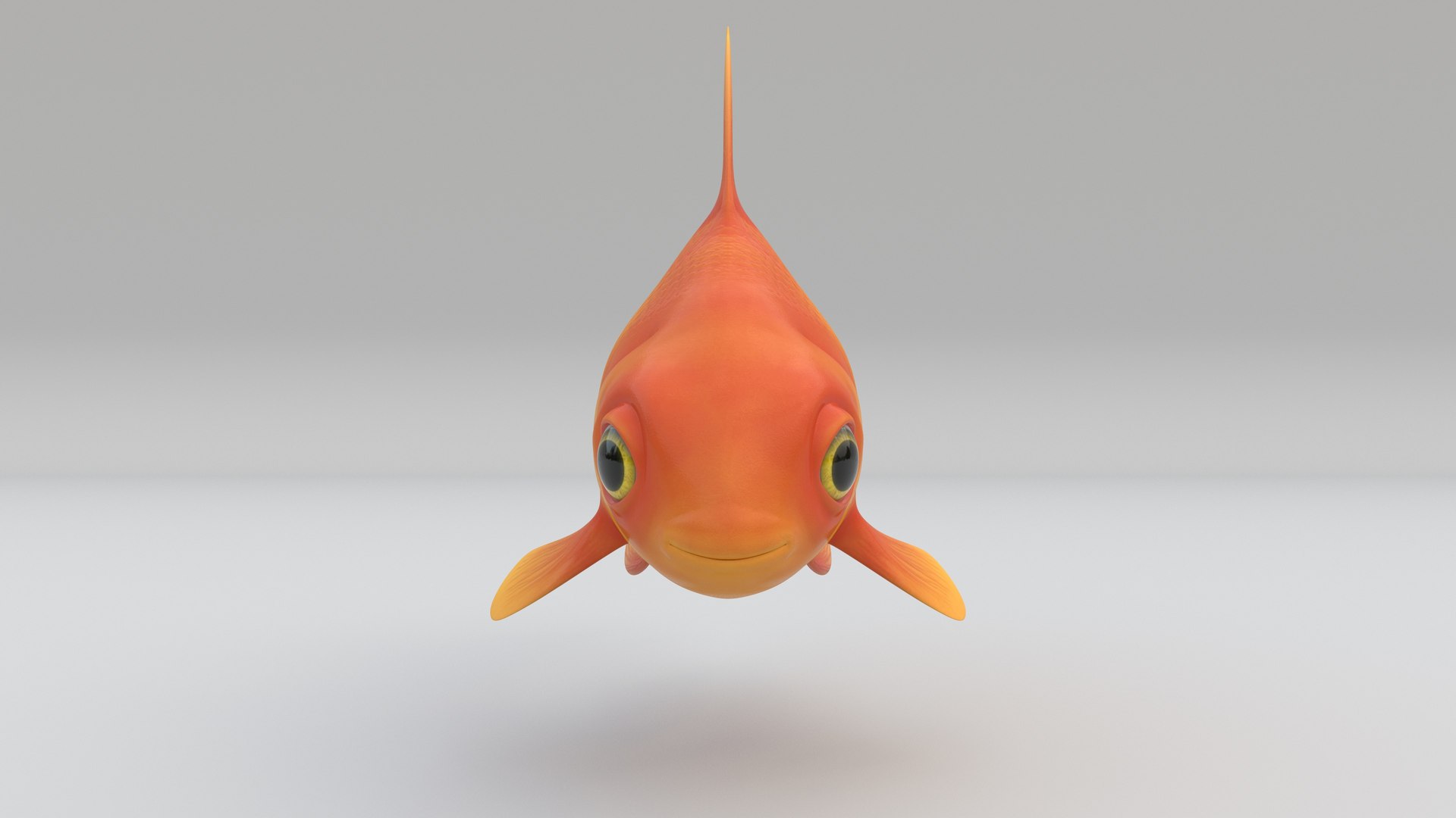 Gold Fish ANIMATED 3D Model - TurboSquid 1963500
