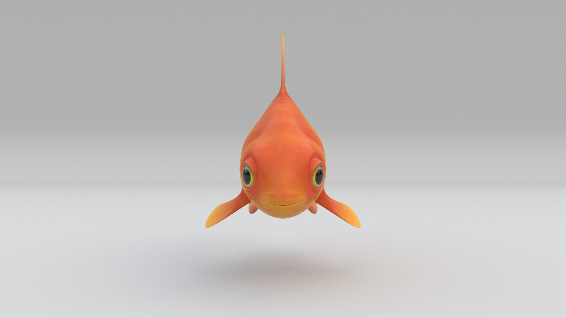 Gold Fish ANIMATED 3D Model - TurboSquid 1963500