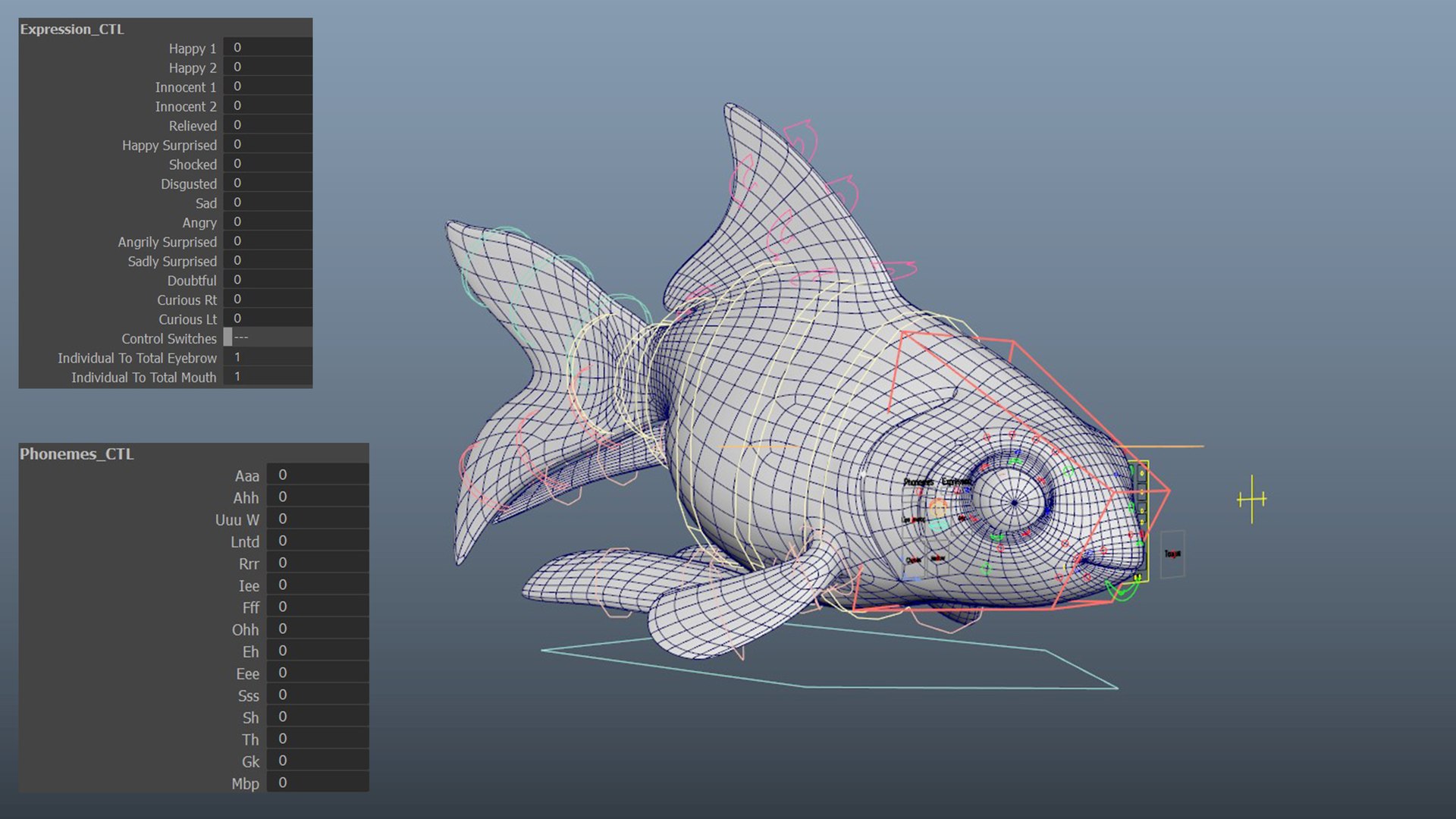 Gold Fish ANIMATED 3D Model - TurboSquid 1963500