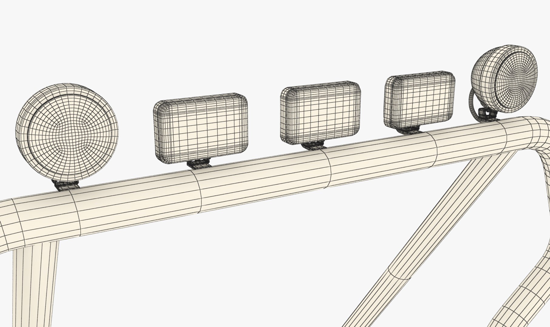 Road Roll Bar 1 3D Model - TurboSquid 1446141