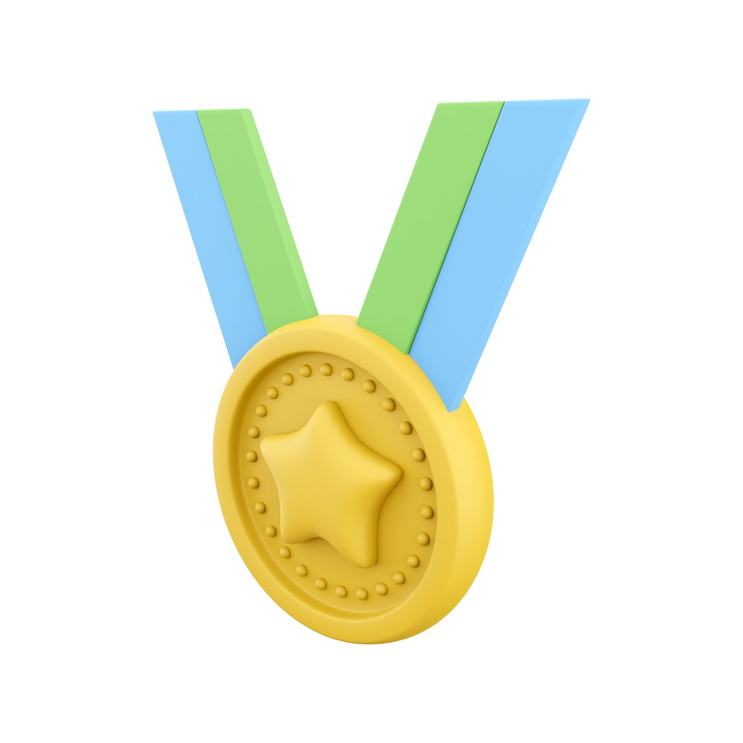 3d Medal Model - TurboSquid 2013901
