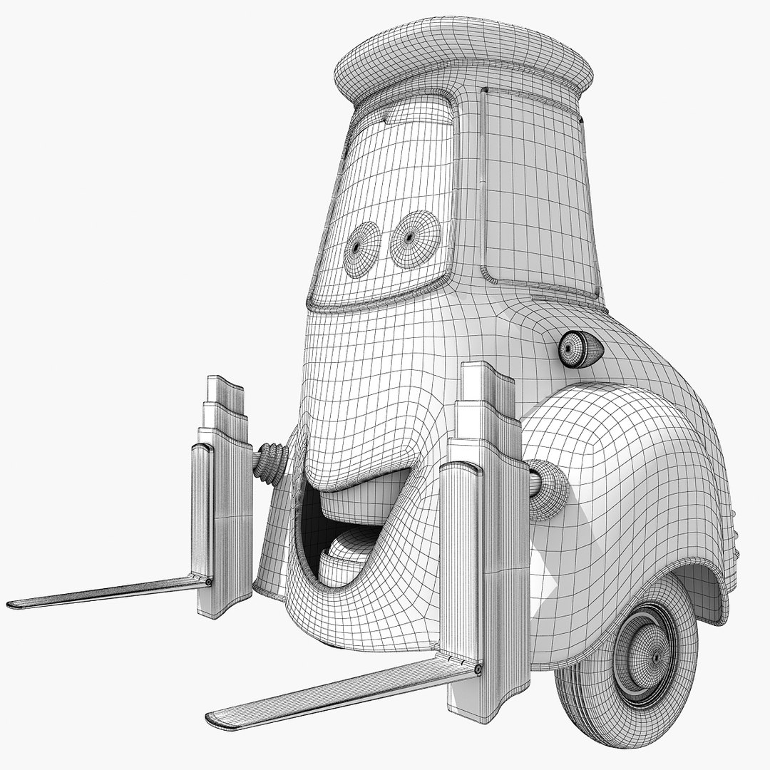 Guido Characters Cars 2 3d Model