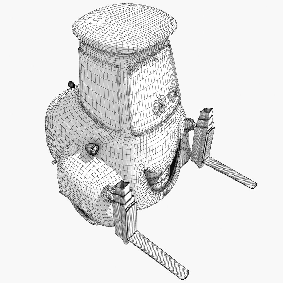 Guido Characters Cars 2 3d Model