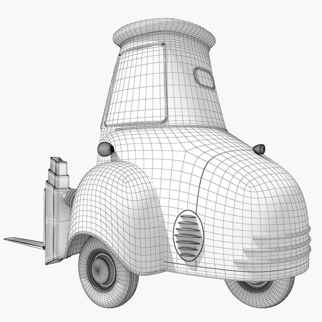 Guido Characters Cars 2 3d Model