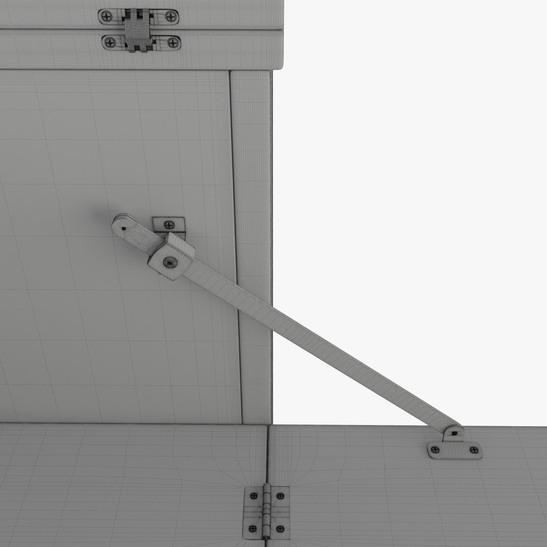 3d Parker Bar Spirits Model
