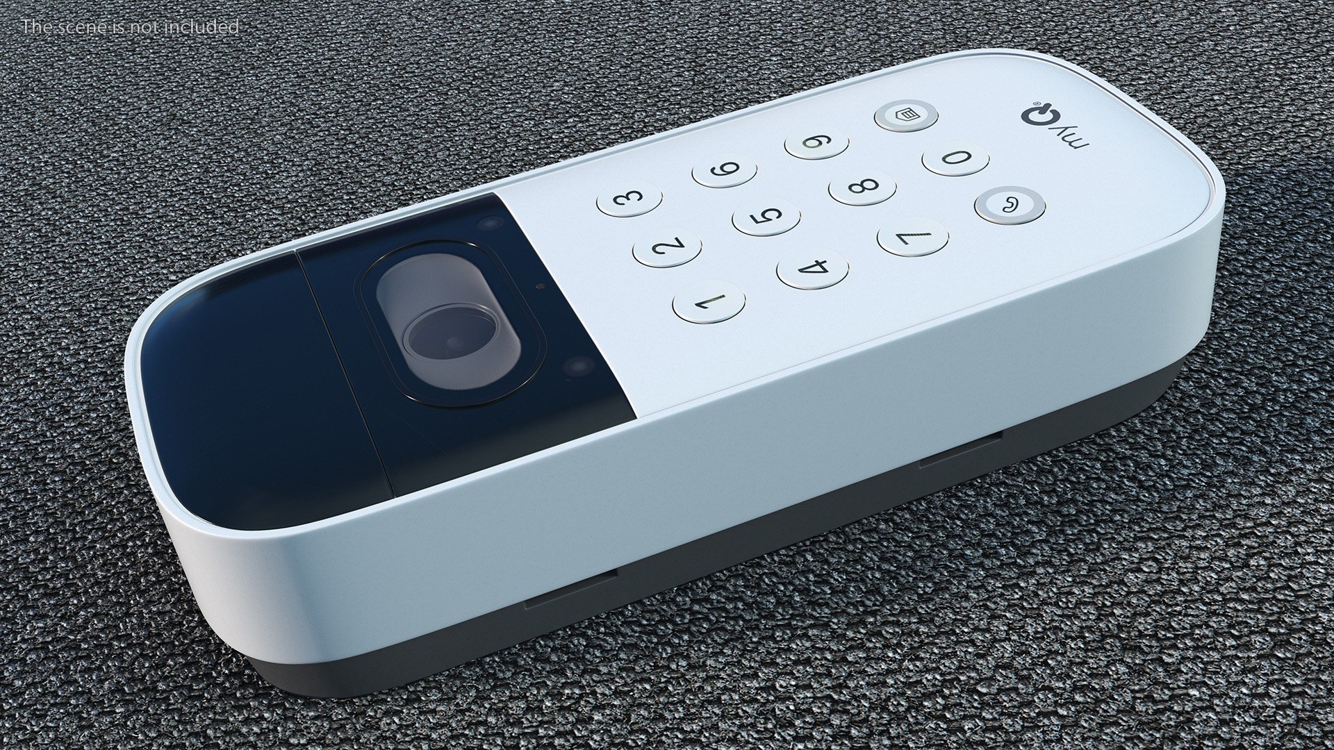 Smart Garage Keypad With Camera Model - TurboSquid 2185720