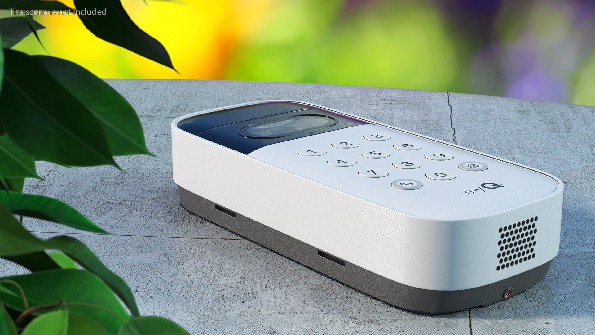 Smart Garage Keypad With Camera Model - TurboSquid 2185720