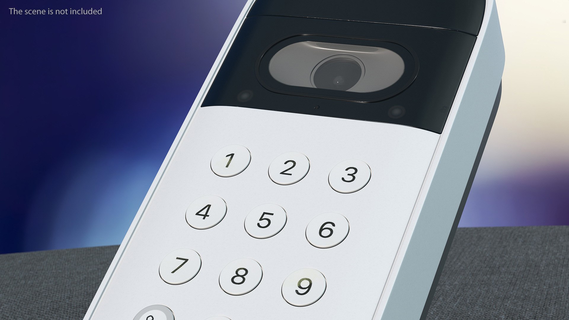 Smart Garage Keypad With Camera Model - TurboSquid 2185720