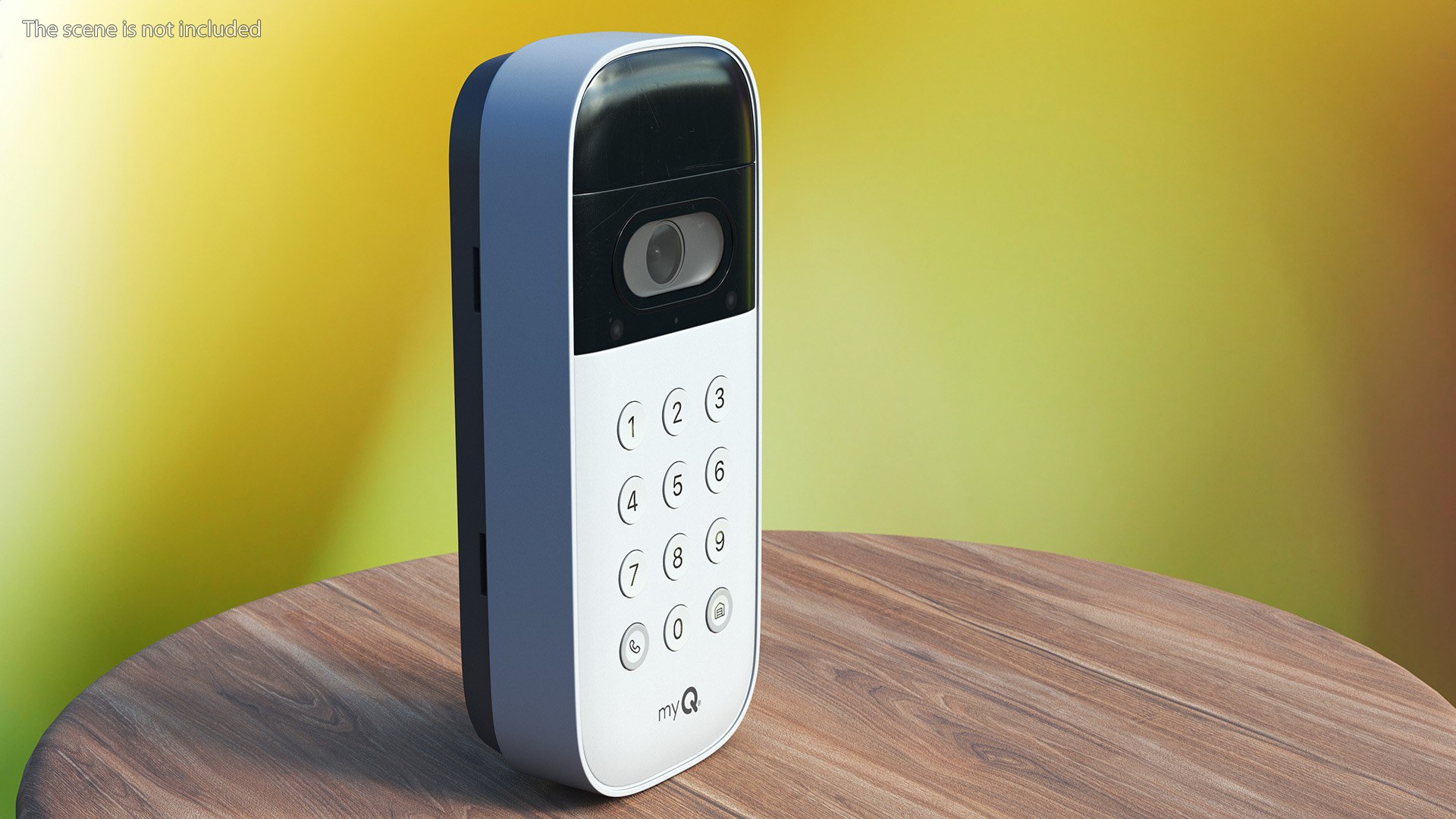 Smart Garage Keypad With Camera Model - TurboSquid 2185720