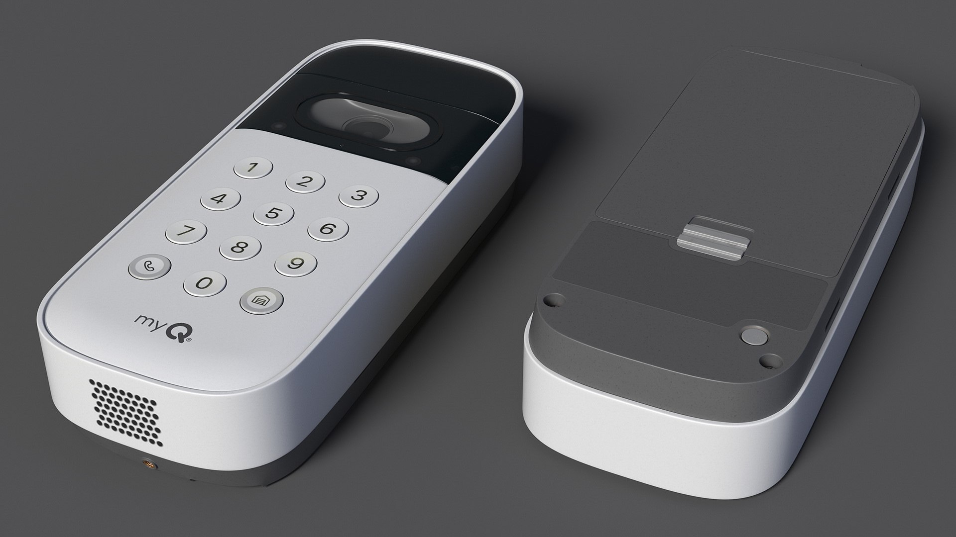 Smart Garage Keypad With Camera Model - TurboSquid 2185720