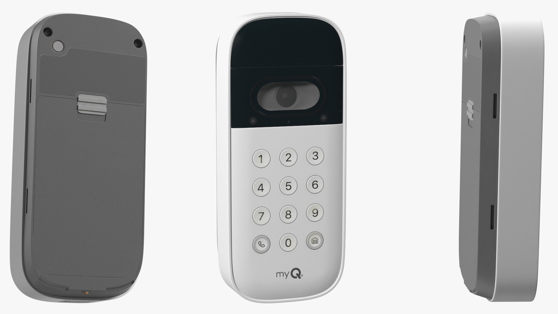 Smart Garage Keypad With Camera Model - TurboSquid 2185720