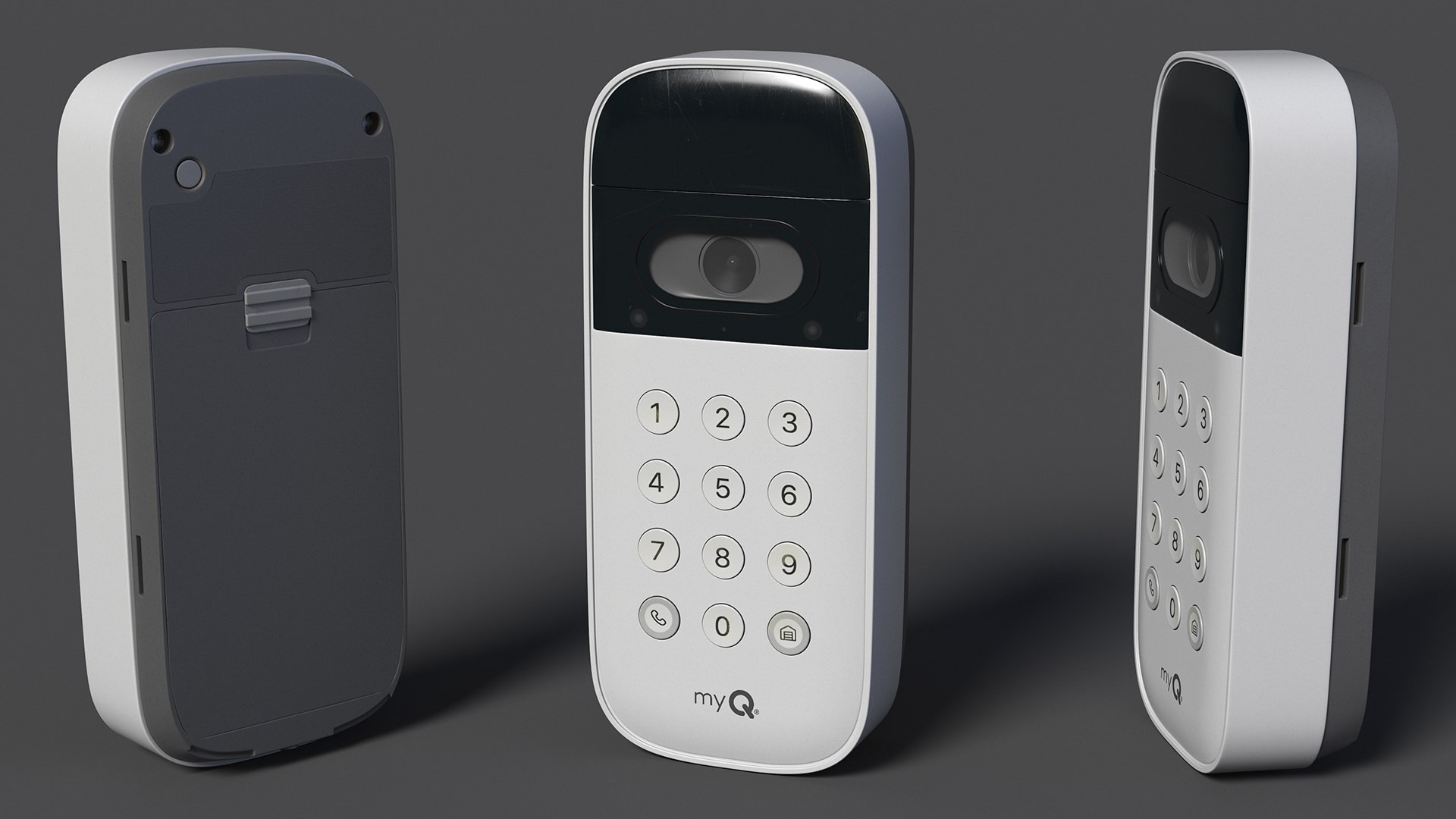 Smart Garage Keypad With Camera Model - TurboSquid 2185720