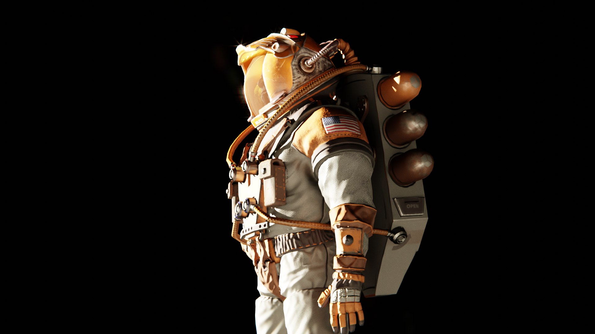 Astronaut RIGGED, ANIMATED, TEXTURED 3D - TurboSquid 2049072