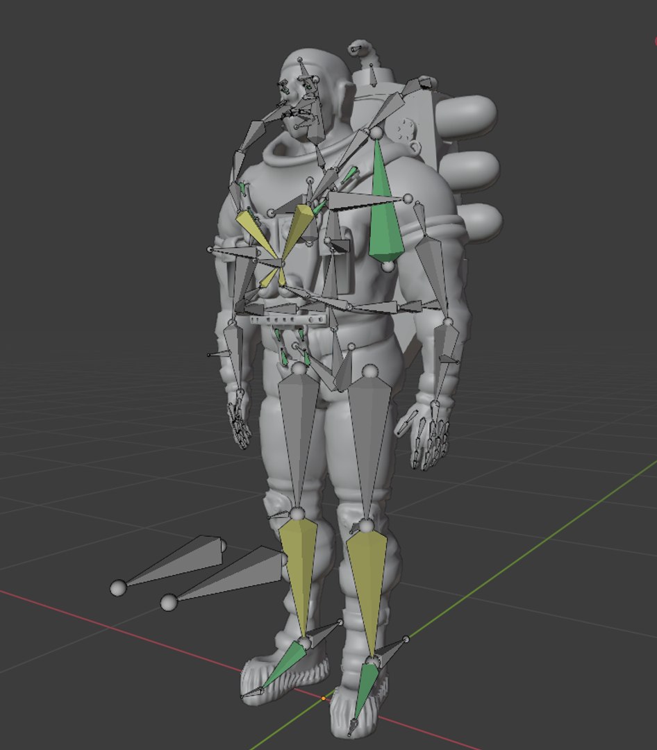 Astronaut RIGGED, ANIMATED, TEXTURED 3D - TurboSquid 2049072