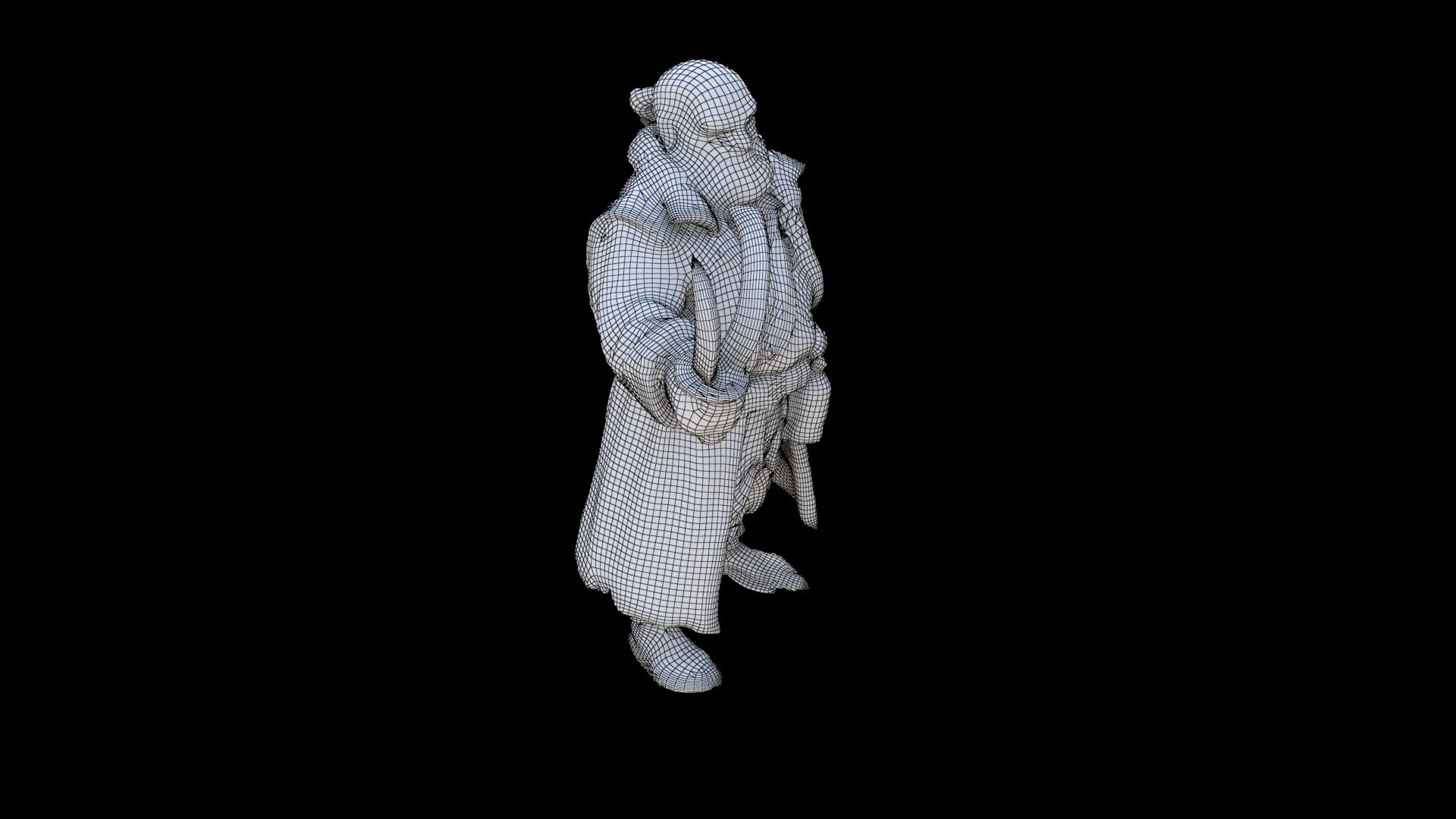 3D One-Eyed Pirate Raider - TurboSquid 2336775