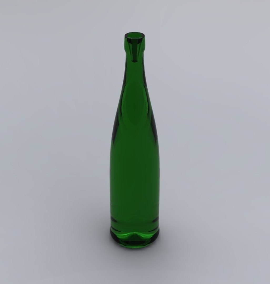 Bottle Wine Obj