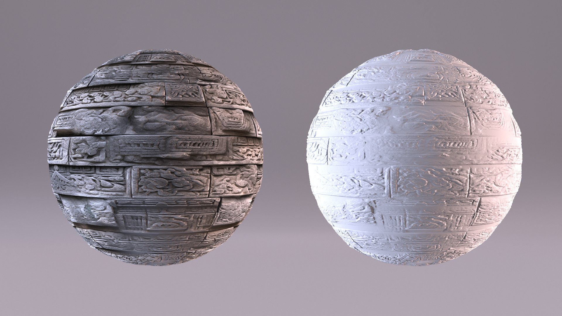 3D Ancient Temple Wall 01 Texture - Seamless - TurboSquid 2131294