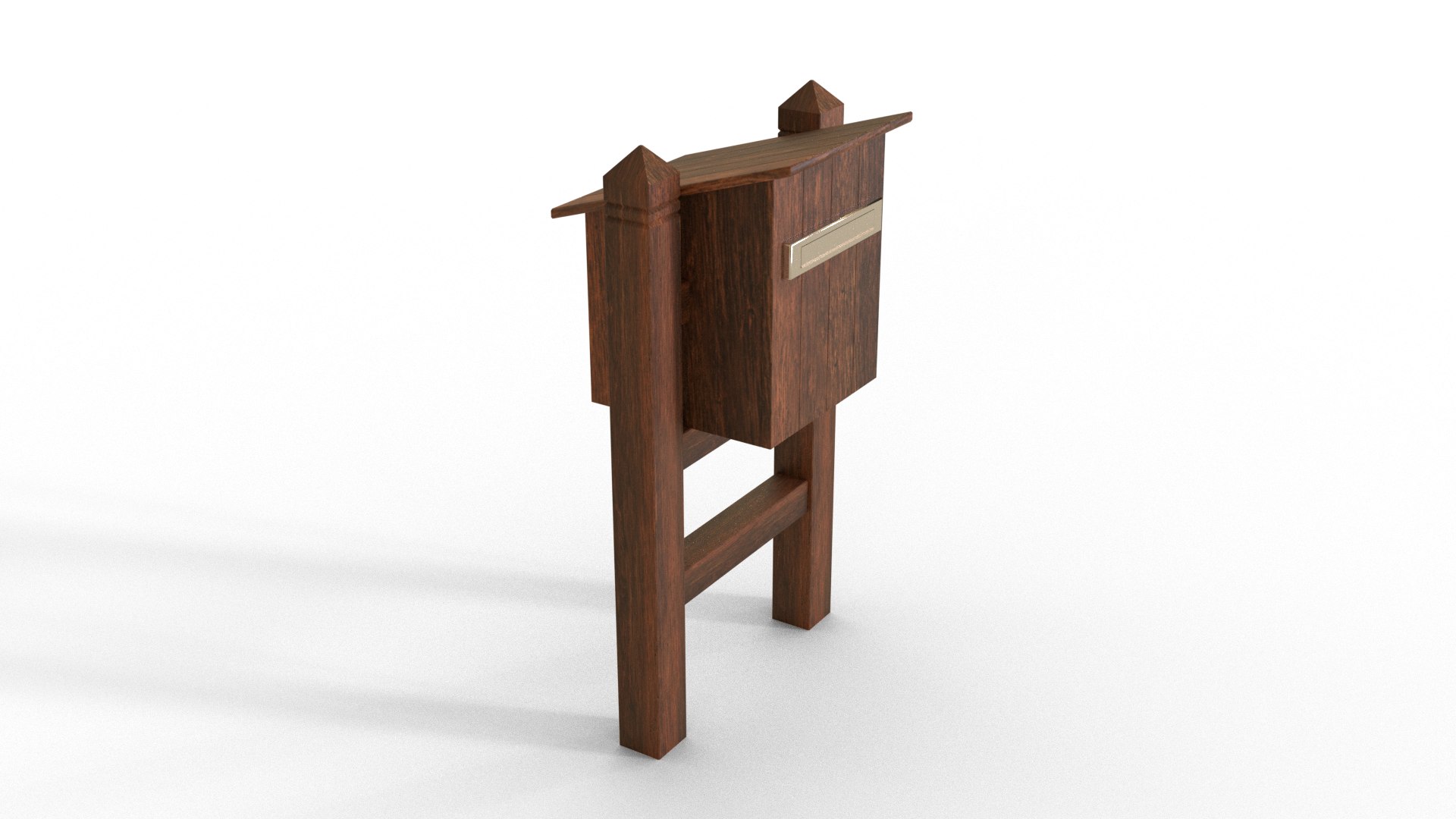 Mailbox Model - TurboSquid 1937675