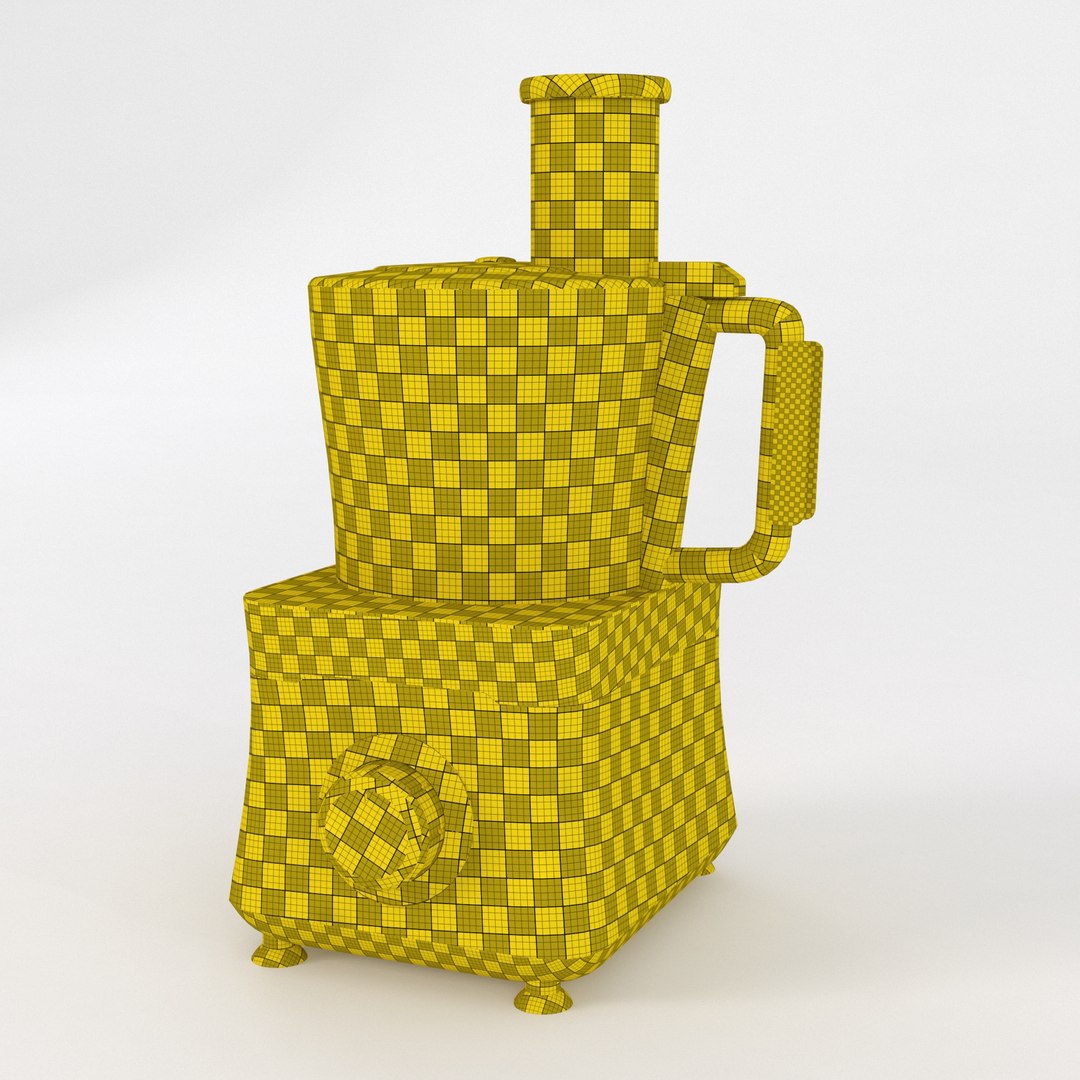 Food processor 3D - TurboSquid 1951986