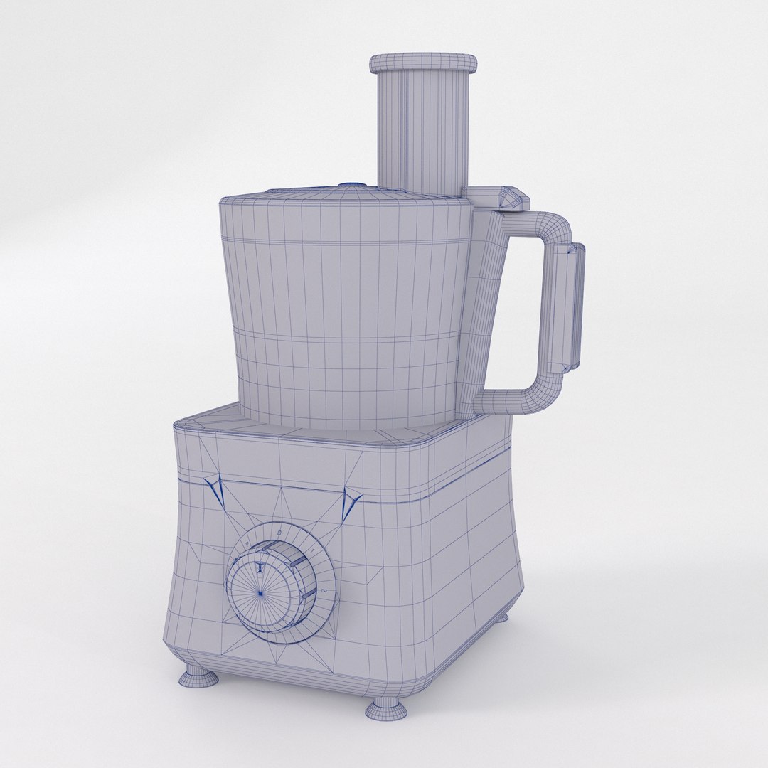 Food processor 3D - TurboSquid 1951986