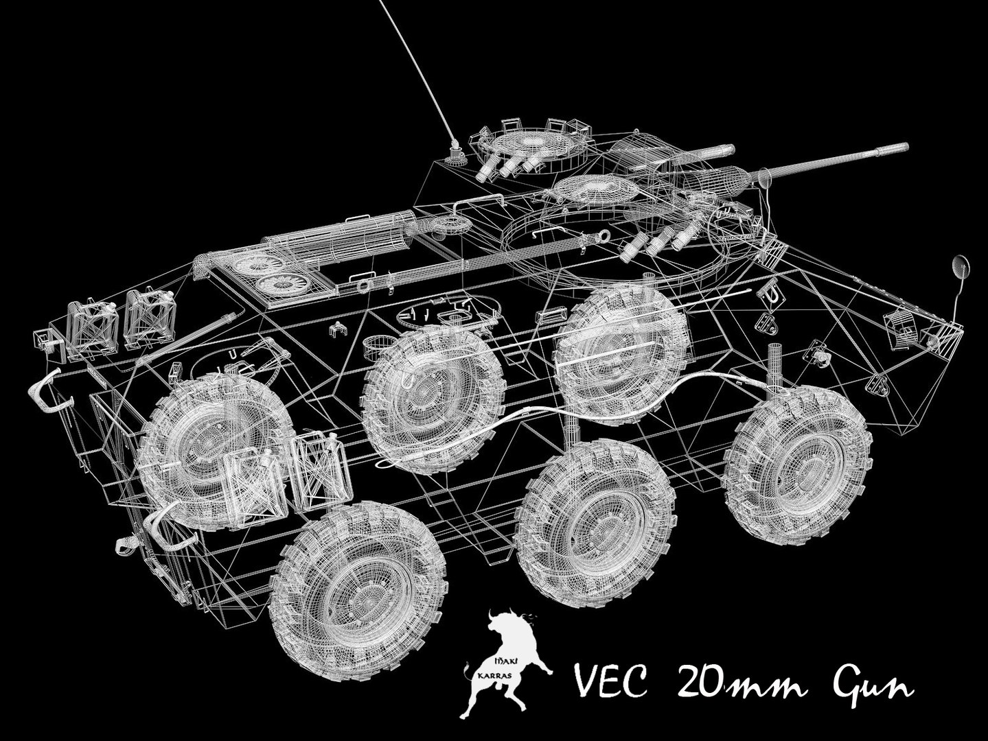 3d model vec spanish