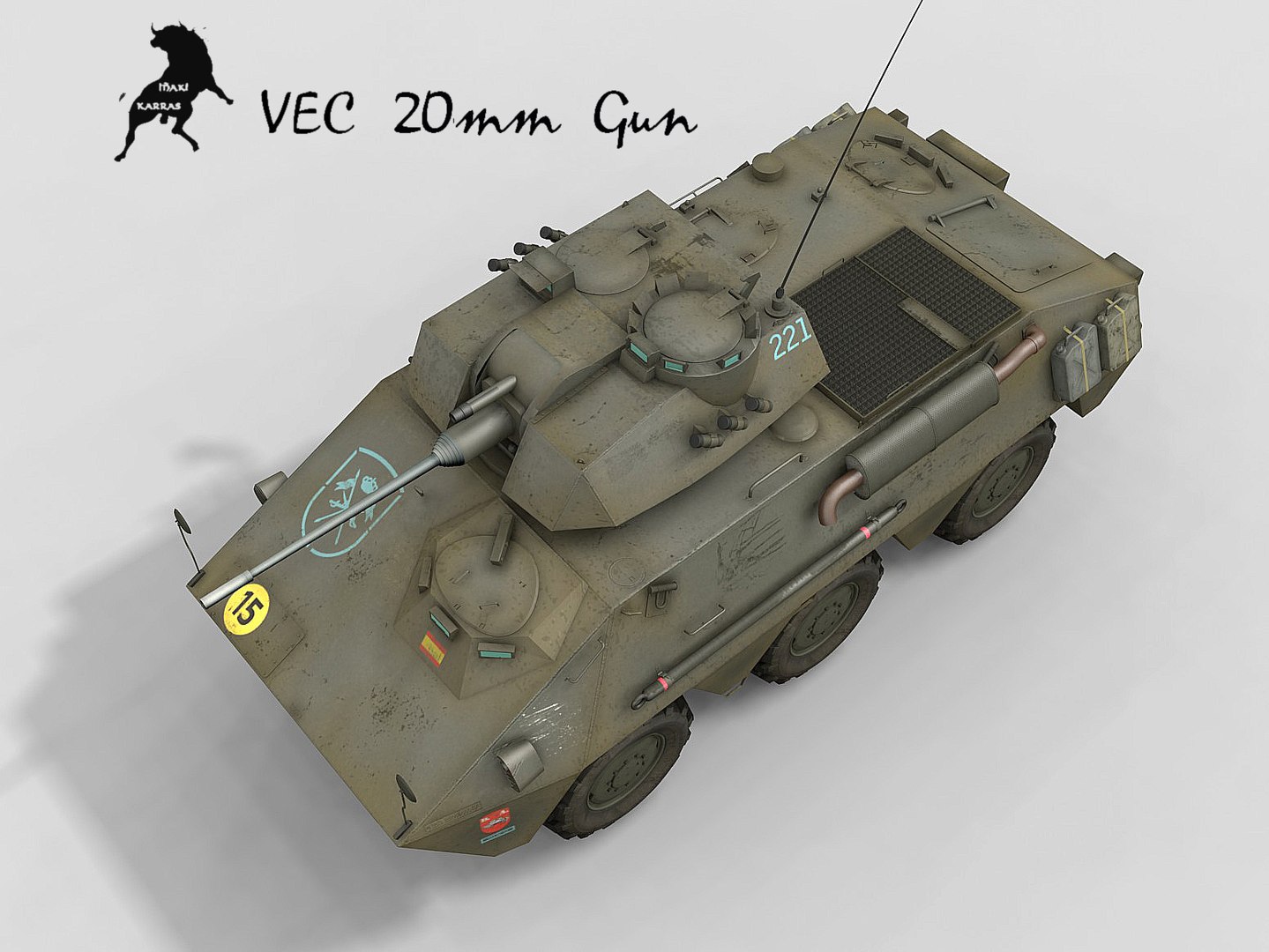 3d model vec spanish