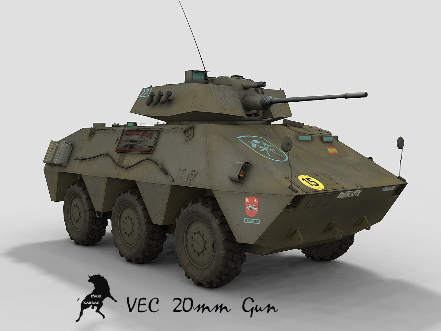 3d model vec spanish