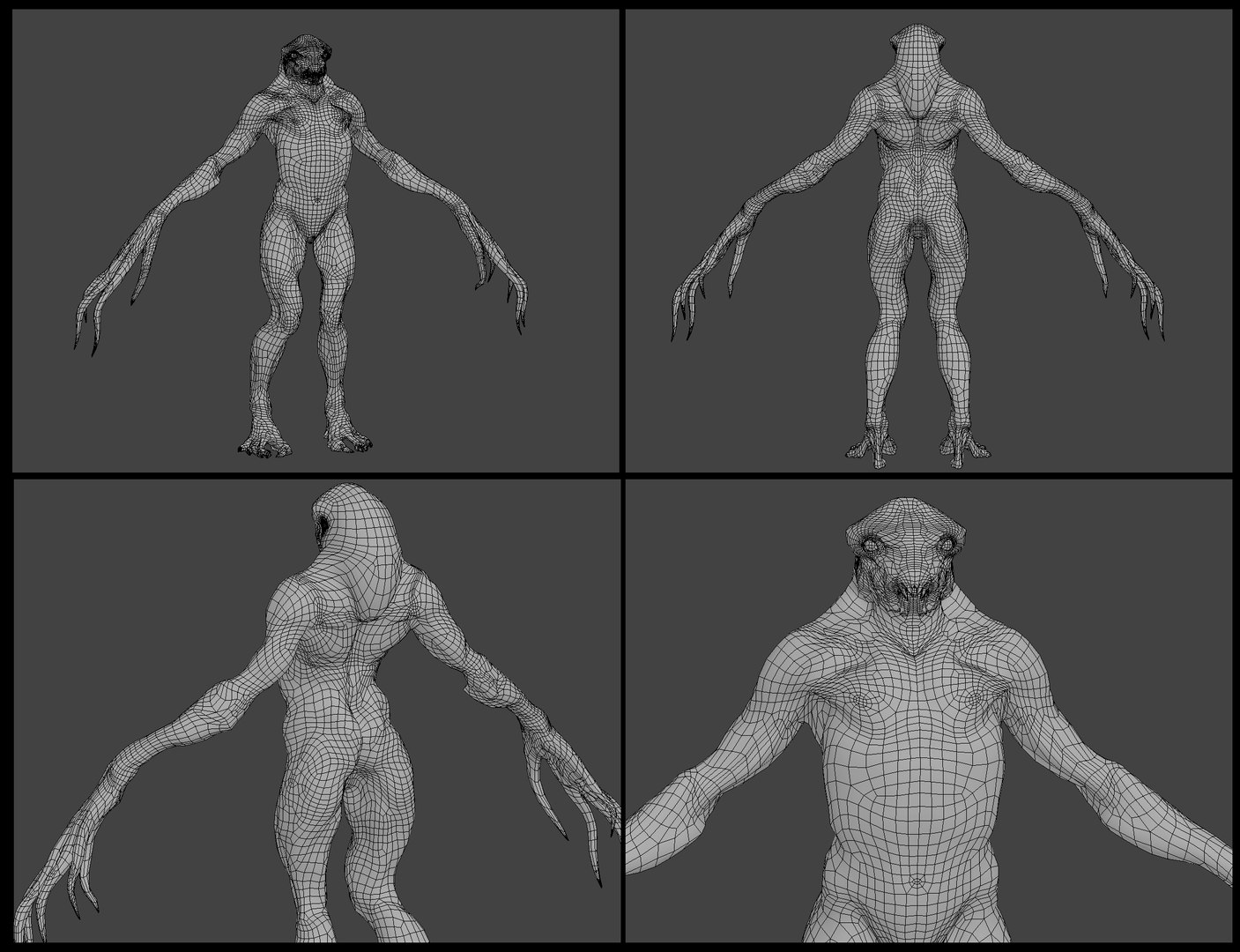 3D Cthulhu Creature Model - TurboSquid 1860018