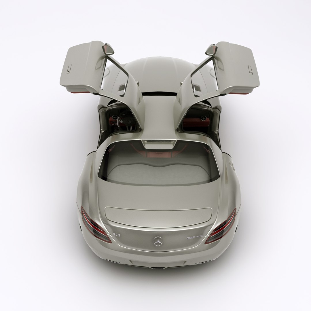 Mercedes Benz Sls Amg 3d 3ds