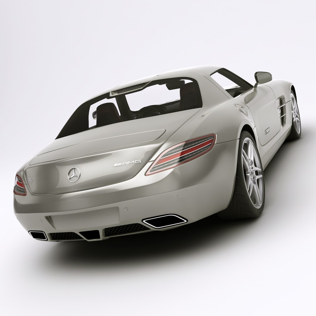 Mercedes Benz Sls Amg 3d 3ds