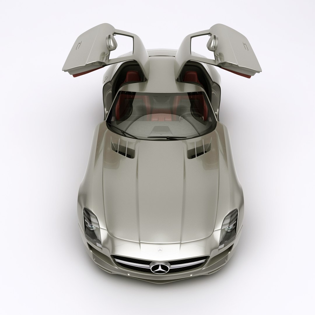 Mercedes Benz Sls Amg 3d 3ds