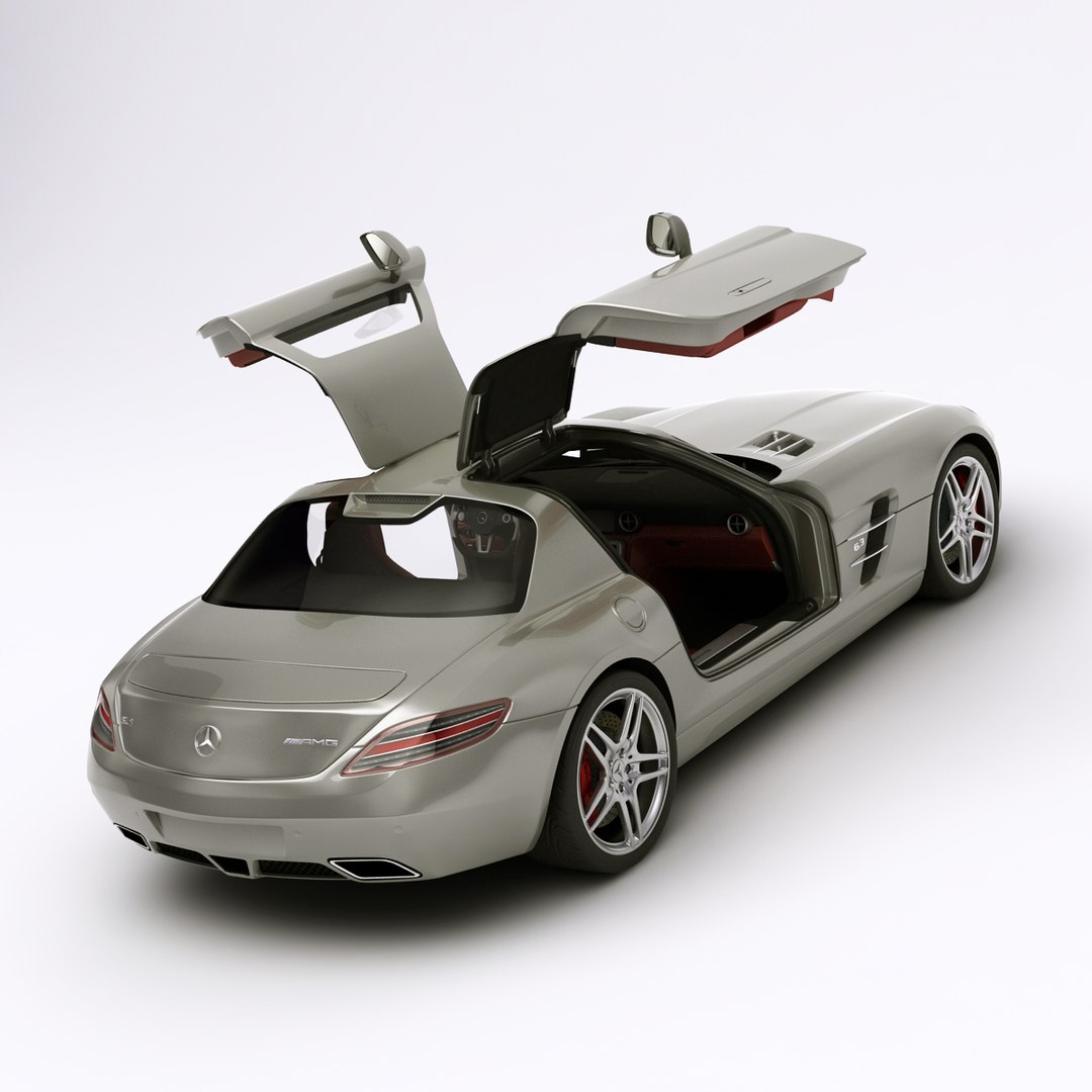 Mercedes Benz Sls Amg 3d 3ds
