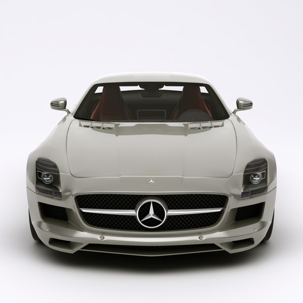 mercedes benz sls amg 3d 3ds