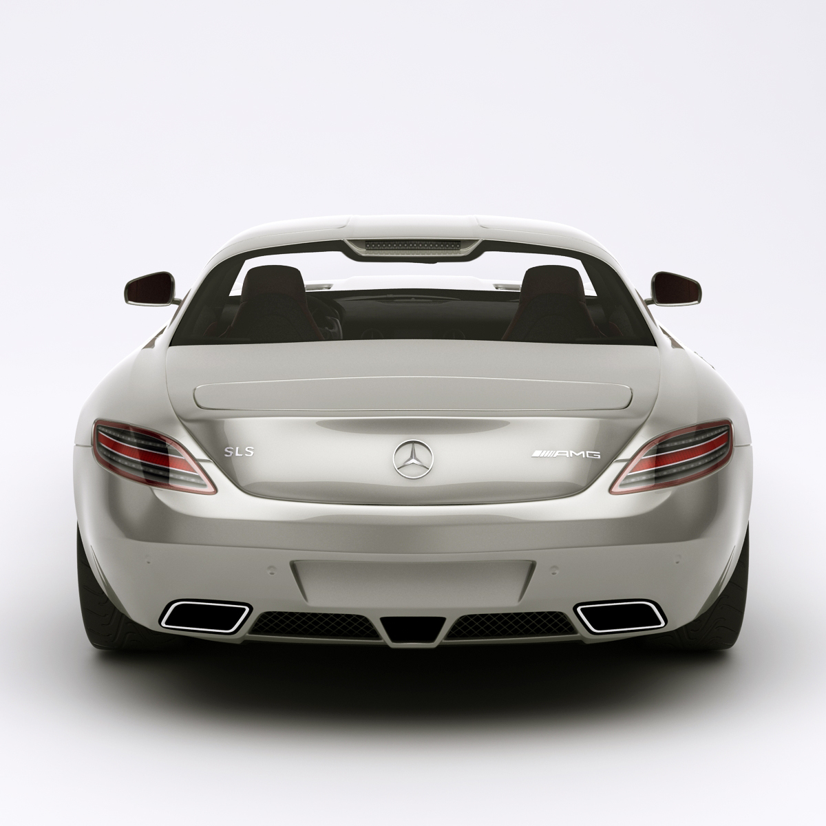 mercedes benz sls amg 3d 3ds