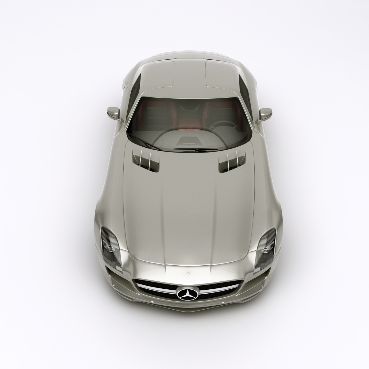 mercedes benz sls amg 3d 3ds